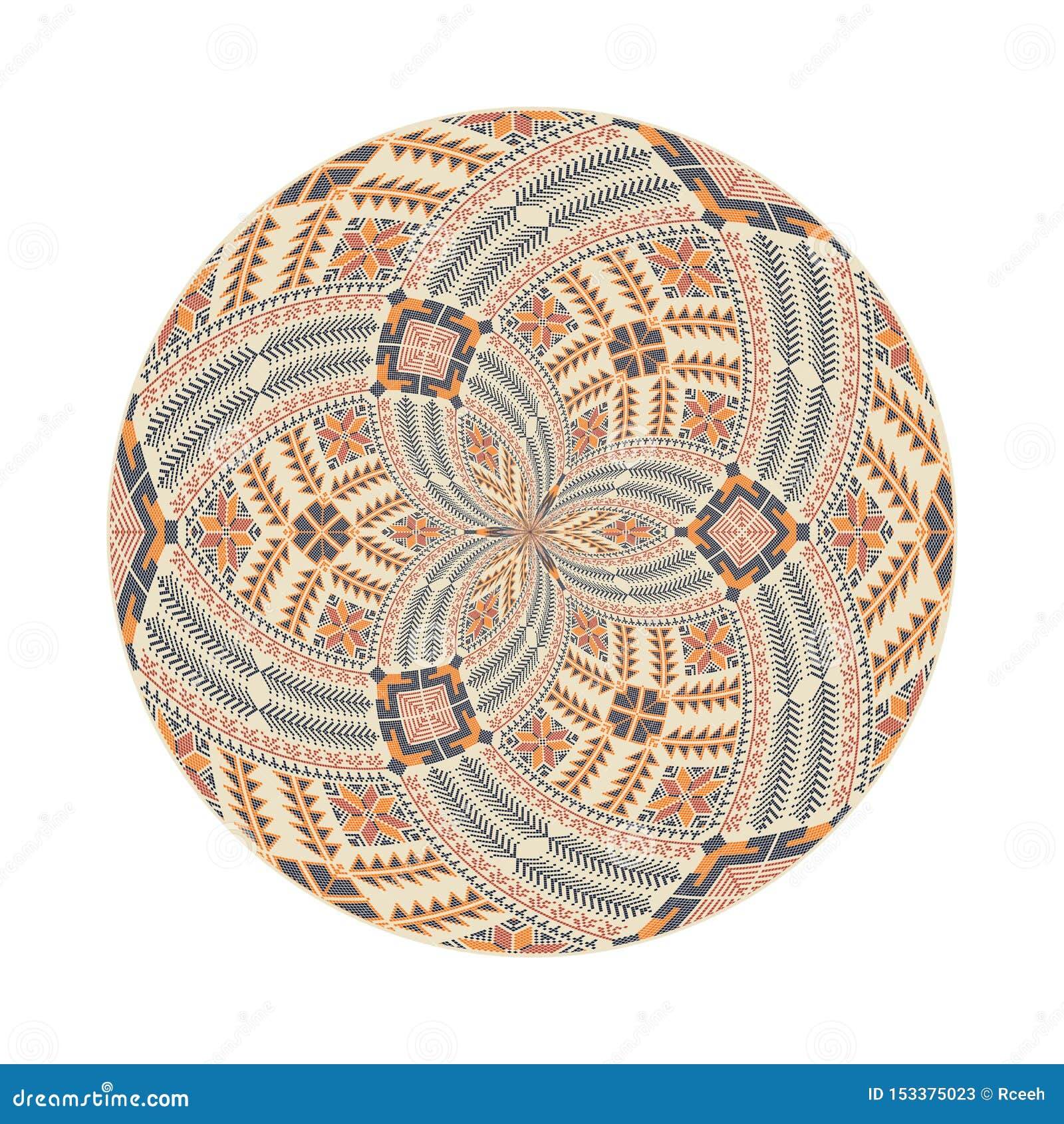 Palestinian design element stock vector. Illustration of fashion ...