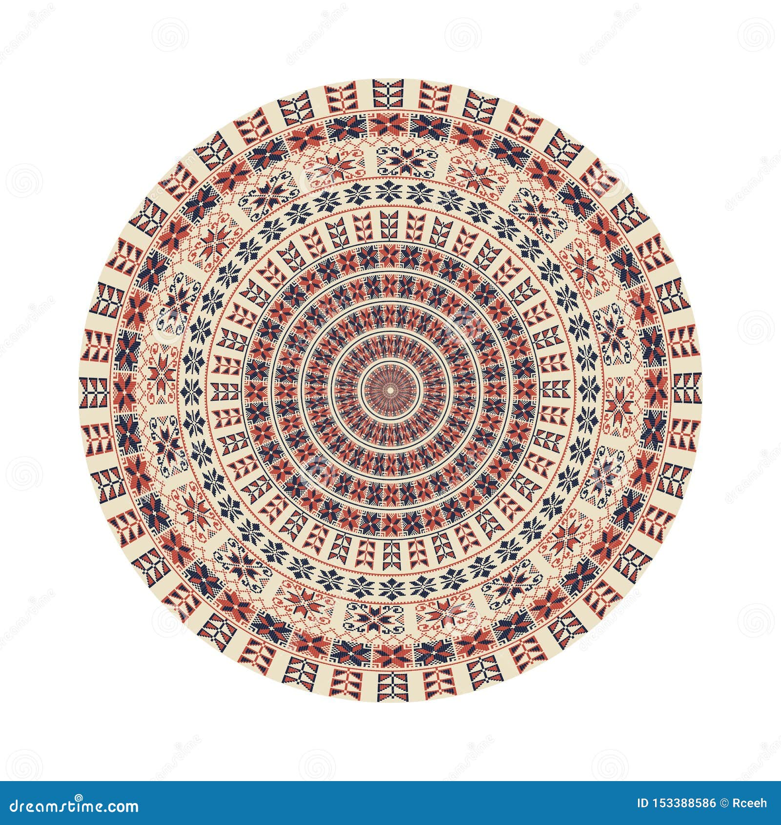 Palestinian design element stock vector. Illustration of embroidered ...