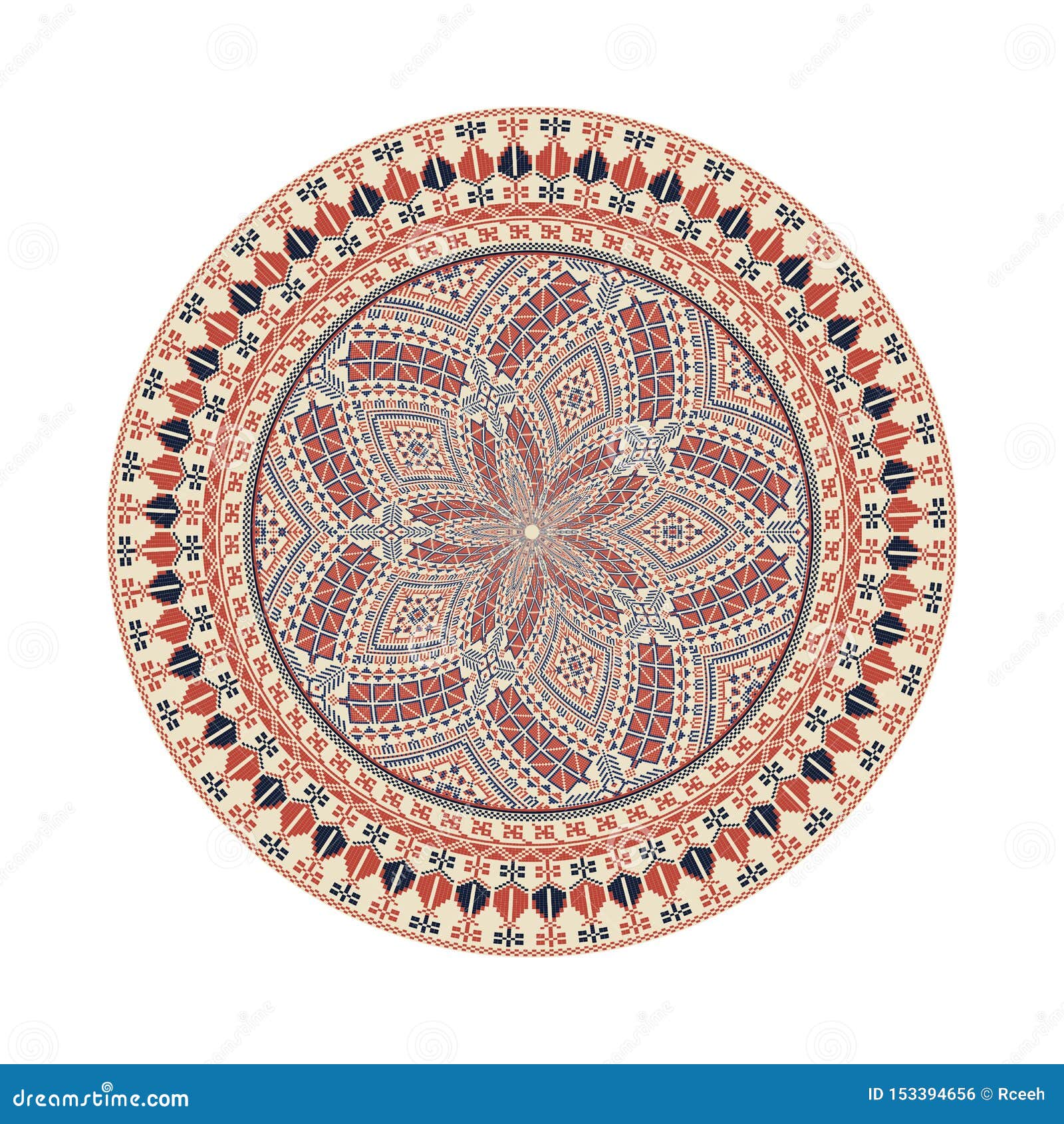 Palestinian design element stock vector. Illustration of fabric - 153394656