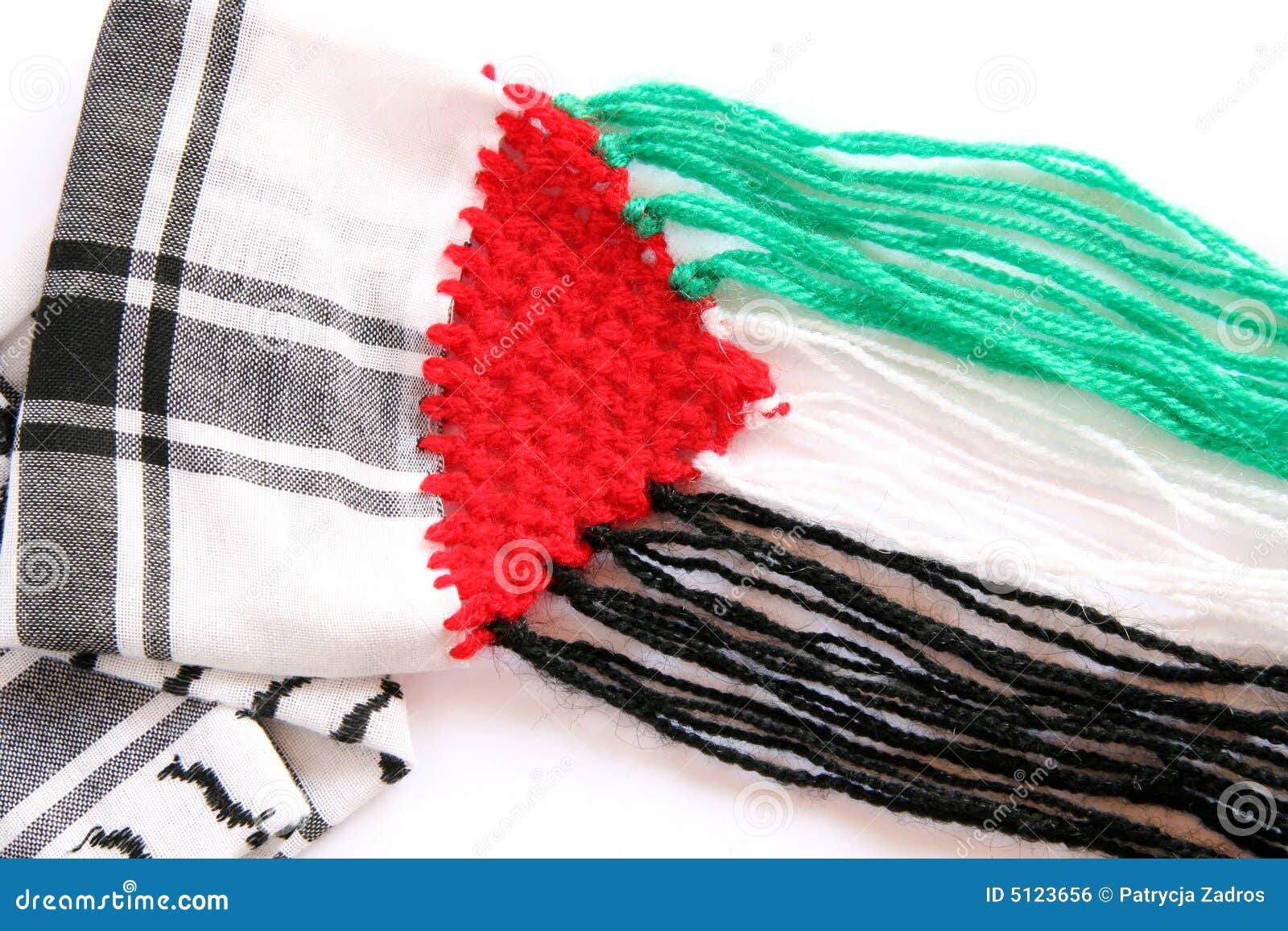Palestinian scarf stock photo. Image of scarf, white, eastern - 5123656