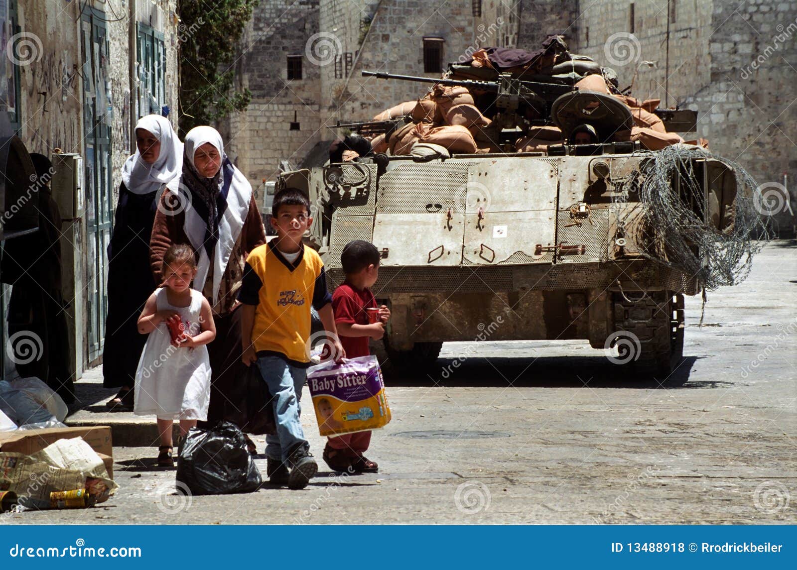 Palestinians Under Occupation Editorial Stock Photo - Image of west ...