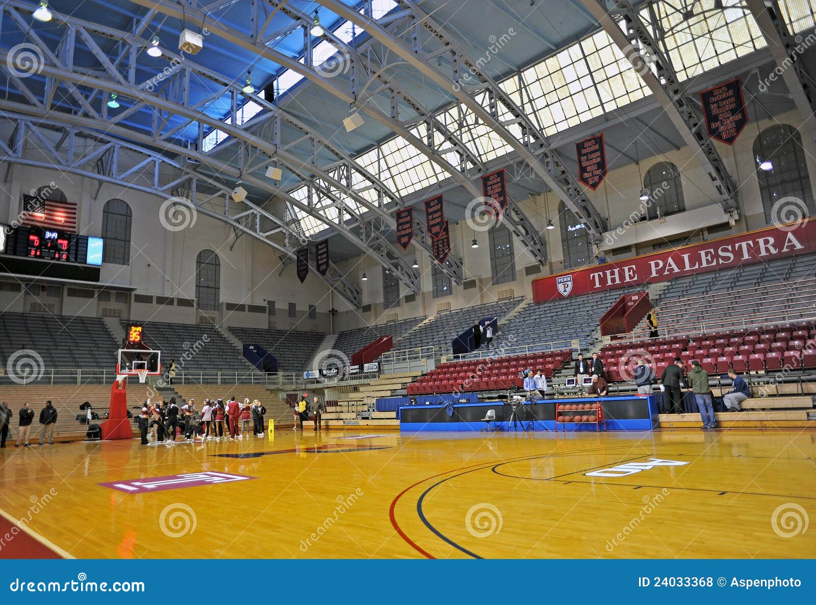 The Palestra - Philadelphia, PA Editorial Stock Photo - Image of temple ...