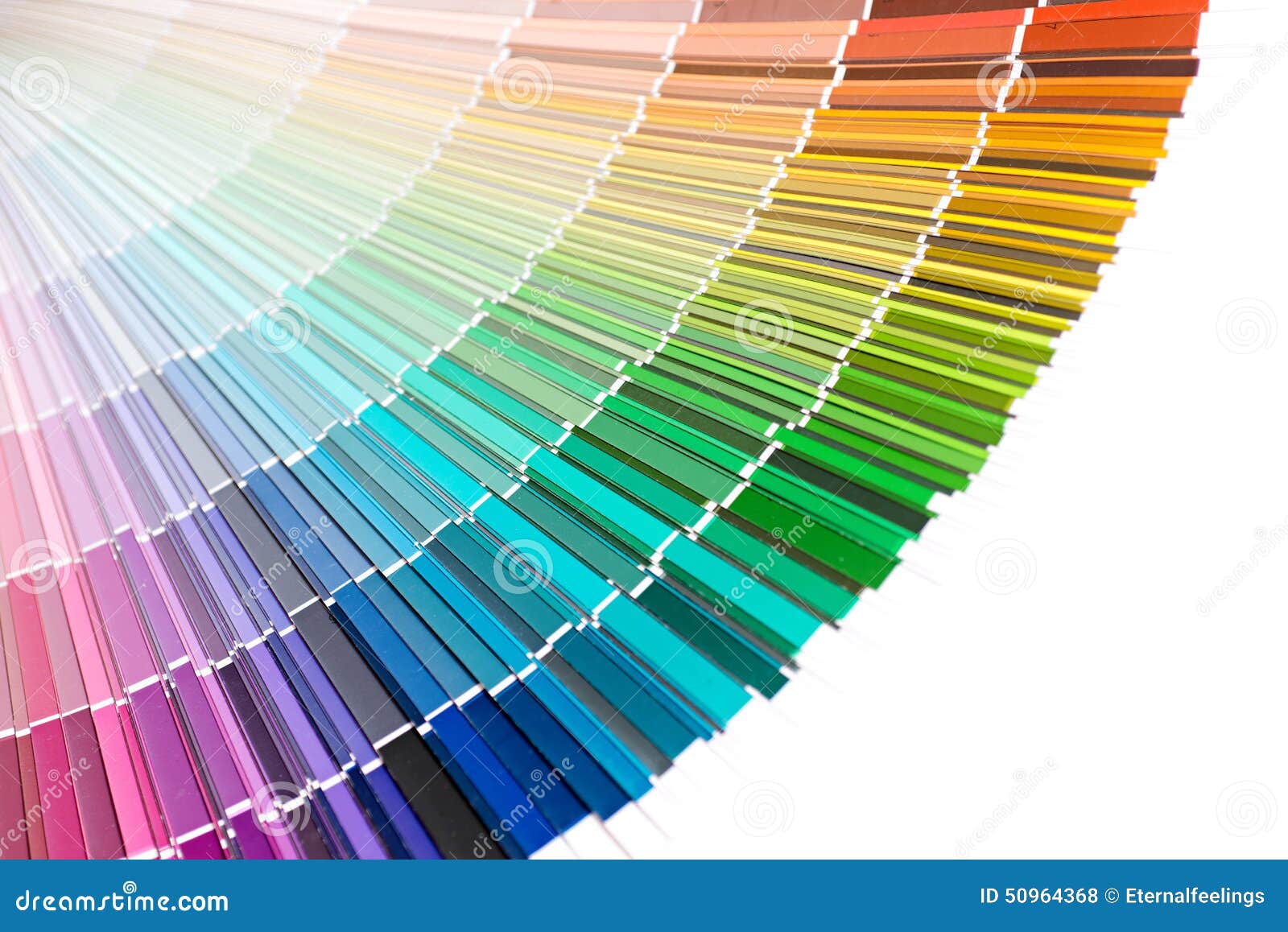 Paleta De Colores Del Arco Iris Foto De Archivo Imagen De Opciones