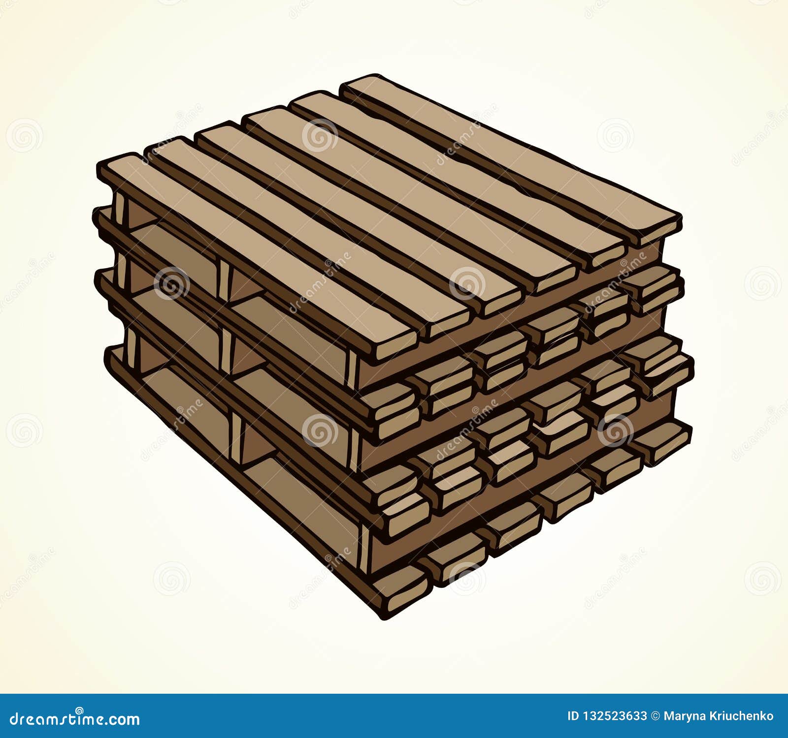 Paleta Gráfico del vector ilustración del vector. Ilustración de ...