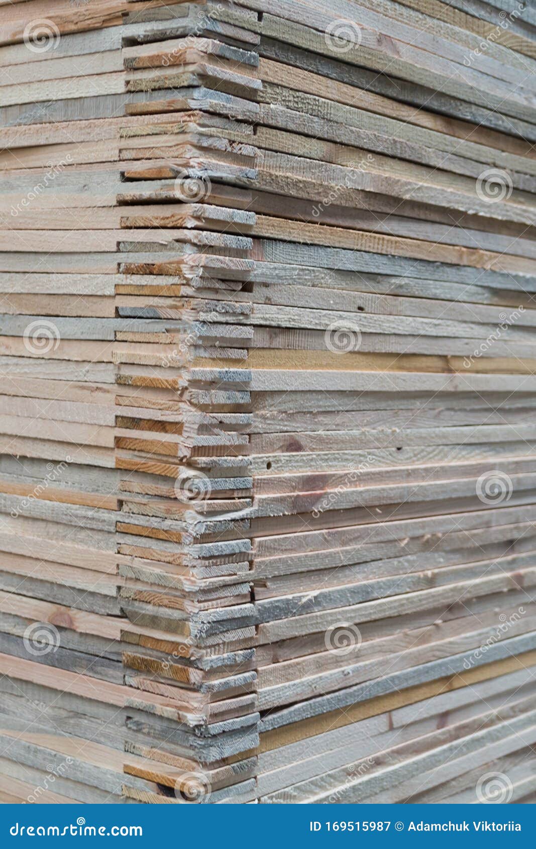 Paletas Con Tablas De Madera Aisladas Textura Delgada De Madera Imagen ...