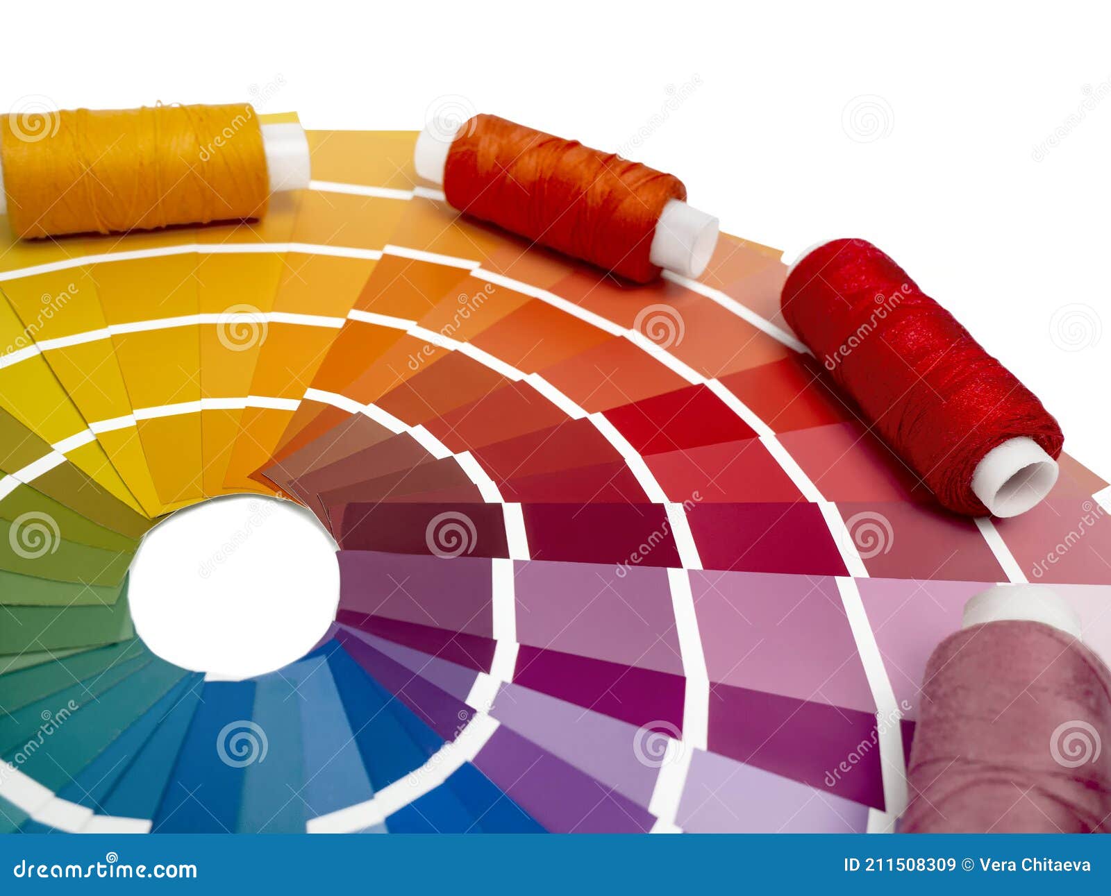 Palette of Color Maps. Reference Book of Paint Samples, Color Catalog ...