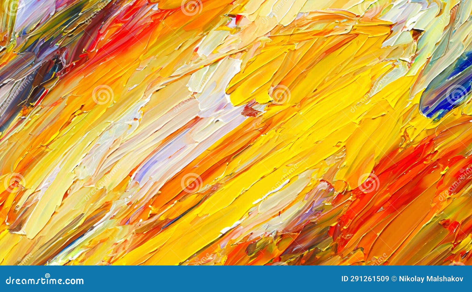 Palette of Emotions: Abstract Oil Painting Backdrop Stock Image - Image ...