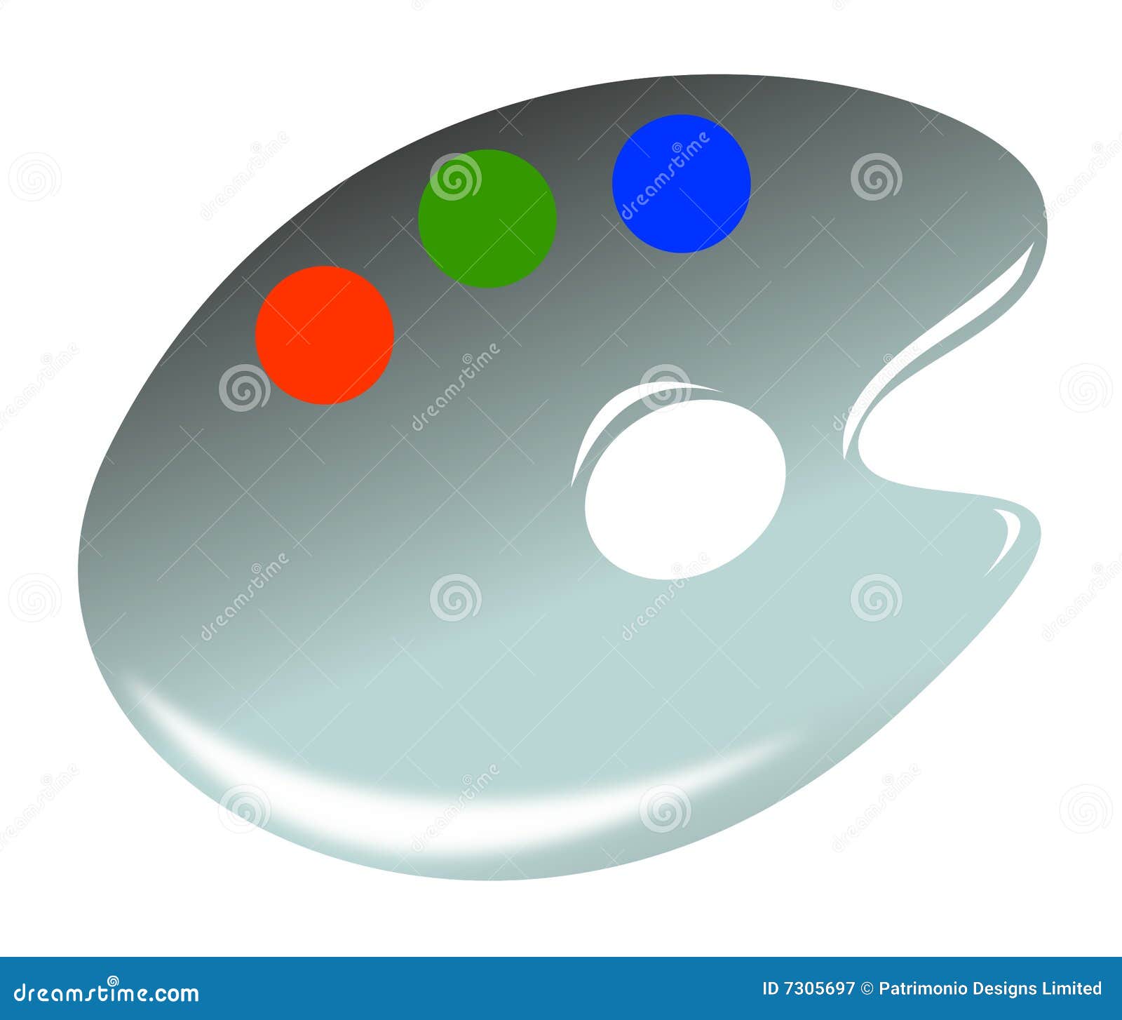 Palette Icon, Art Icon, Vector Illustration. Color Palette And Paint ...