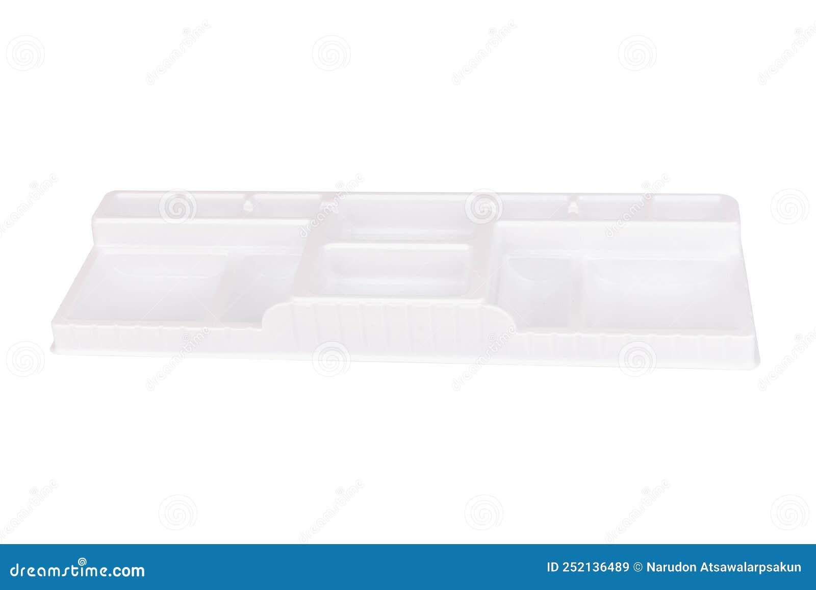 Palette Plastic Clean Isolated on White Background Stock Image - Image ...