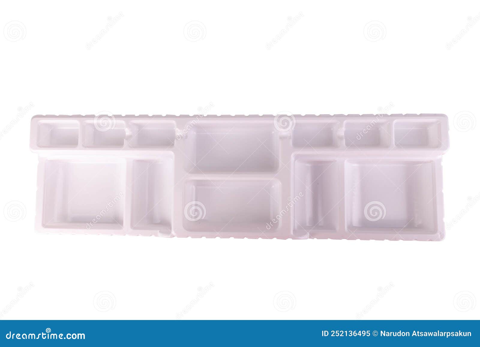 Palette Plastic Clean Isolated on White Background Stock Image - Image ...