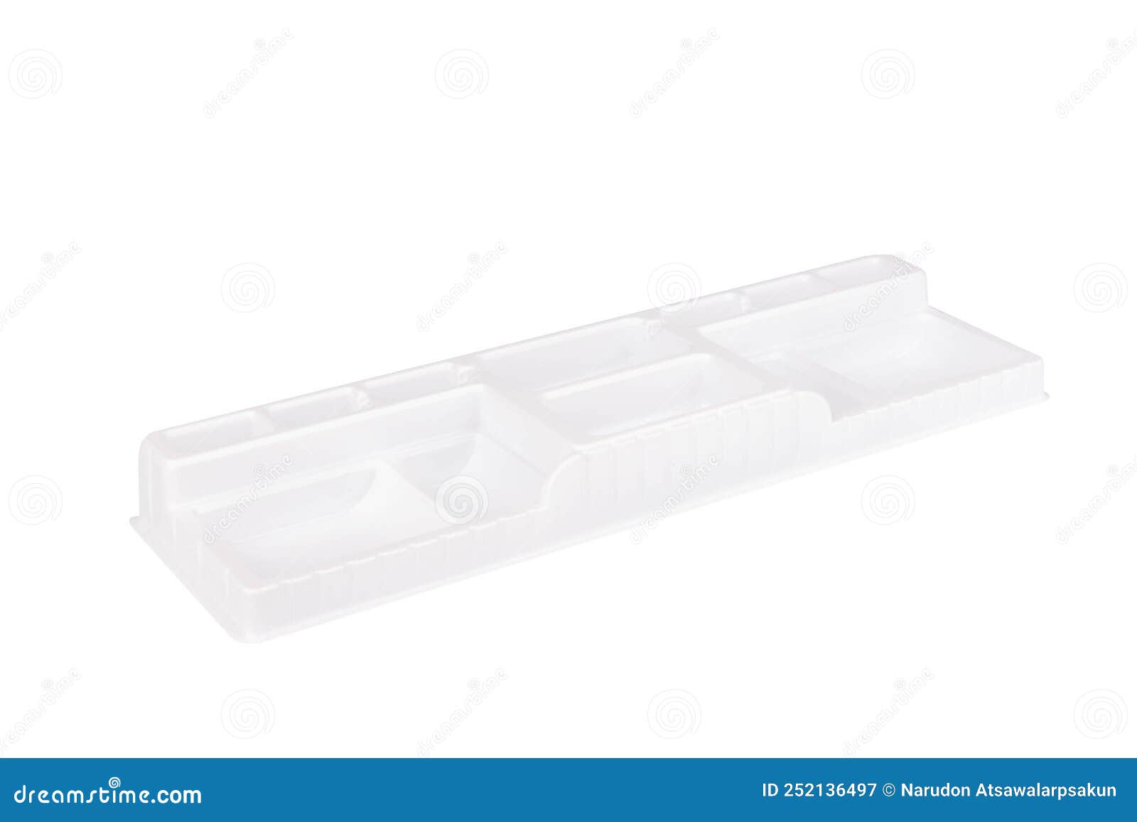 Palette Plastic Clean Isolated on White Background Stock Image - Image ...