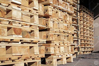 Palettes stock image. Image of depot, business, palette - 930165