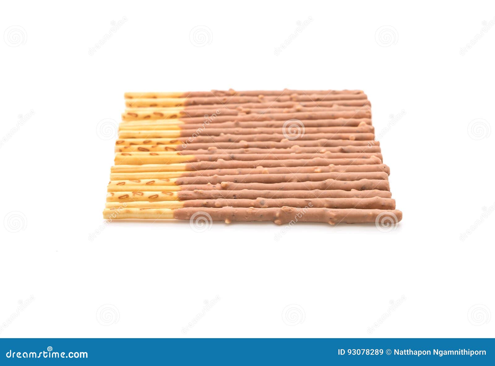 Palillo De La Galleta Con La Almendra Condimentada Imagen de archivo ...