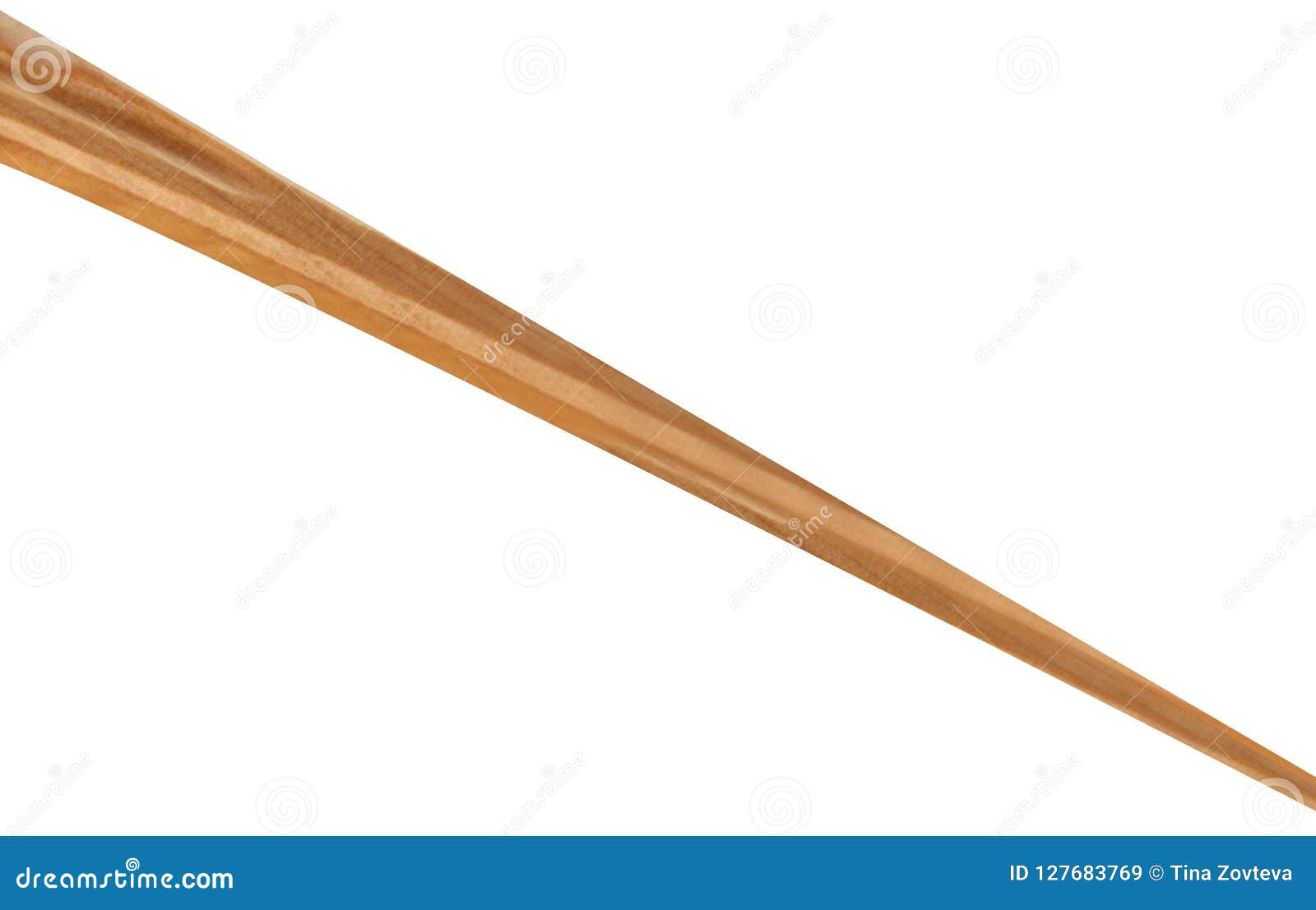 Palillo De Madera Aislado En Blanco Imagen de archivo - Imagen de ...