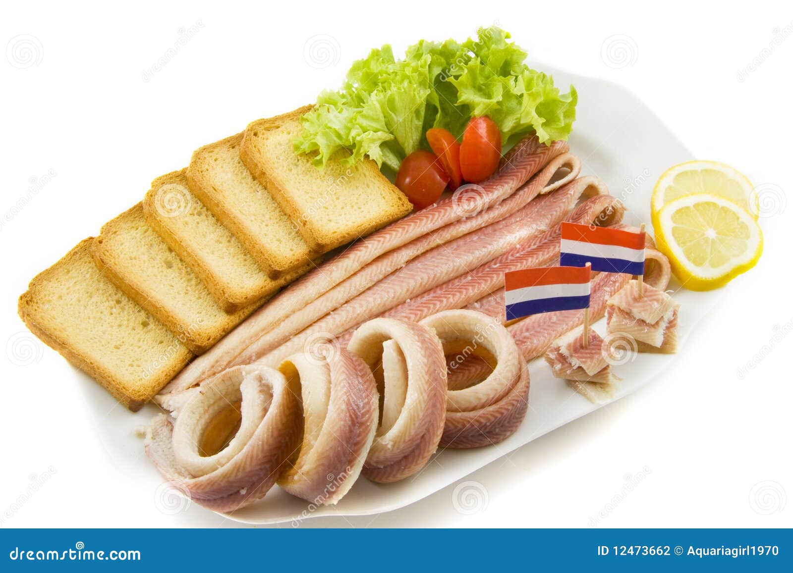 Paling stock photo. Image of animal, salt, seafood, limoen - 12473662