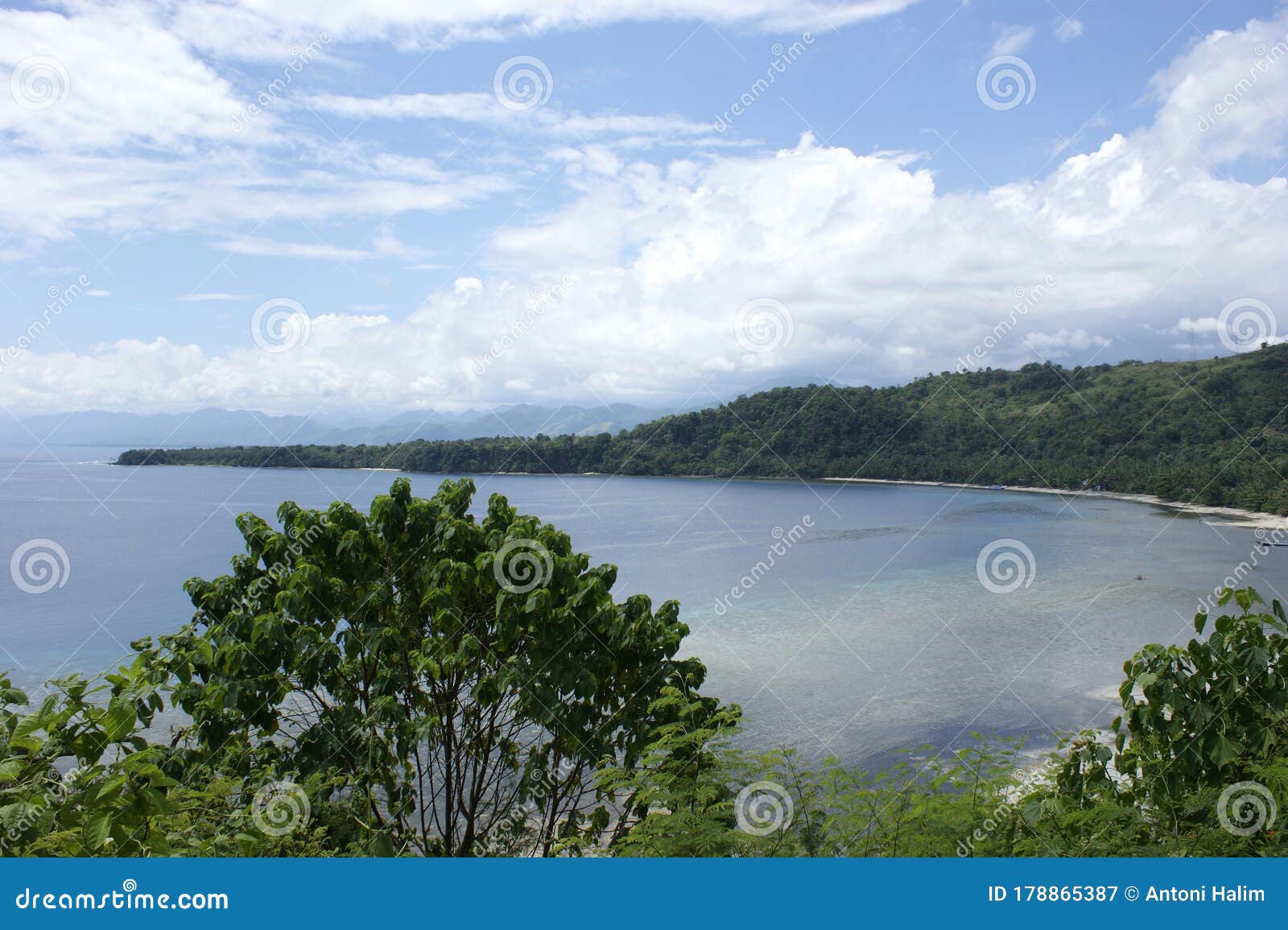Palippi Beach at Majene Indonesia Stock Image - Image of beach, lagoon ...