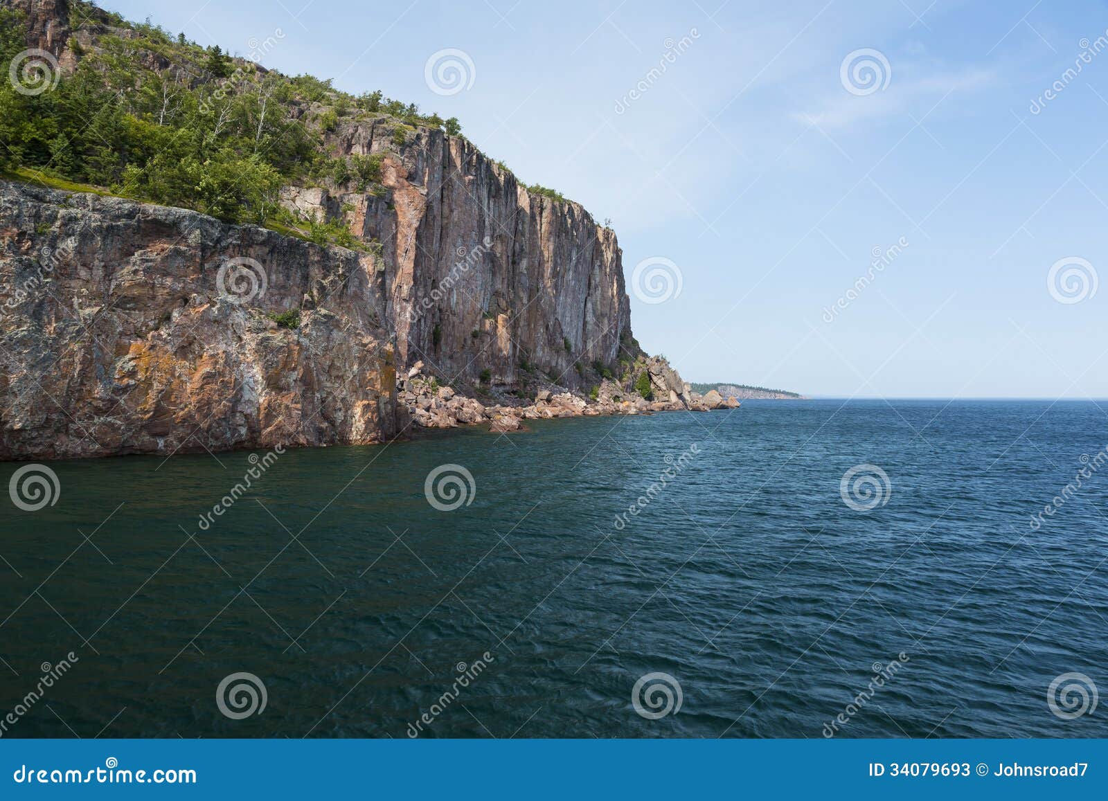 Palisade Head Cliff stock image. Image of palisade, rock - 34079693