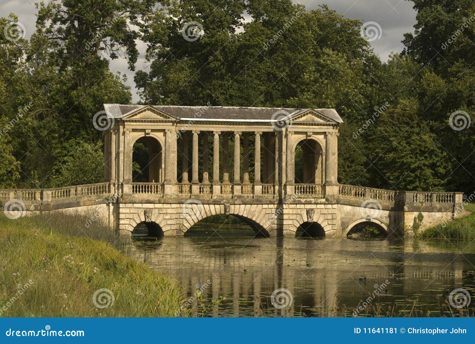 Palladian Bridge stock image. Image of river, classical - 11641181