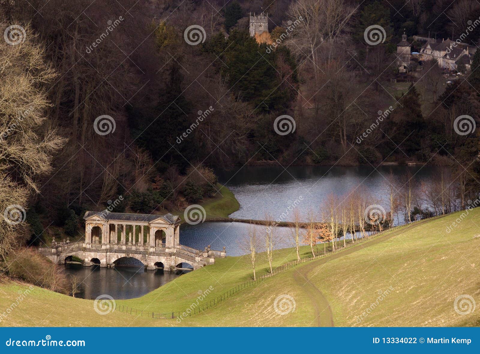 Palladian Bridge stock photo. Image of bank, england - 13334022