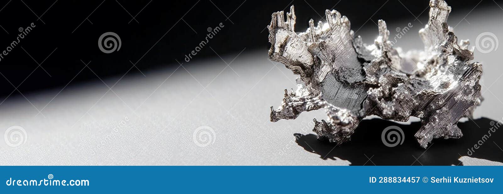 Palladium is Rare Precious Natural Geological Stone on Gradient ...