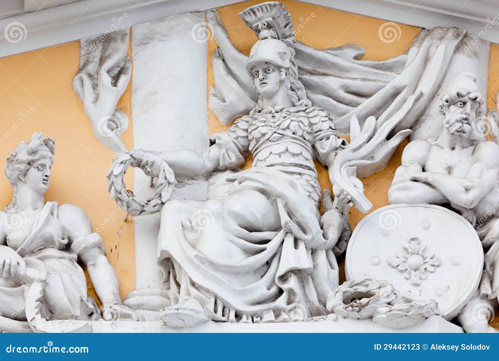 Pallas Athena stock image. Image of building, military - 29442123