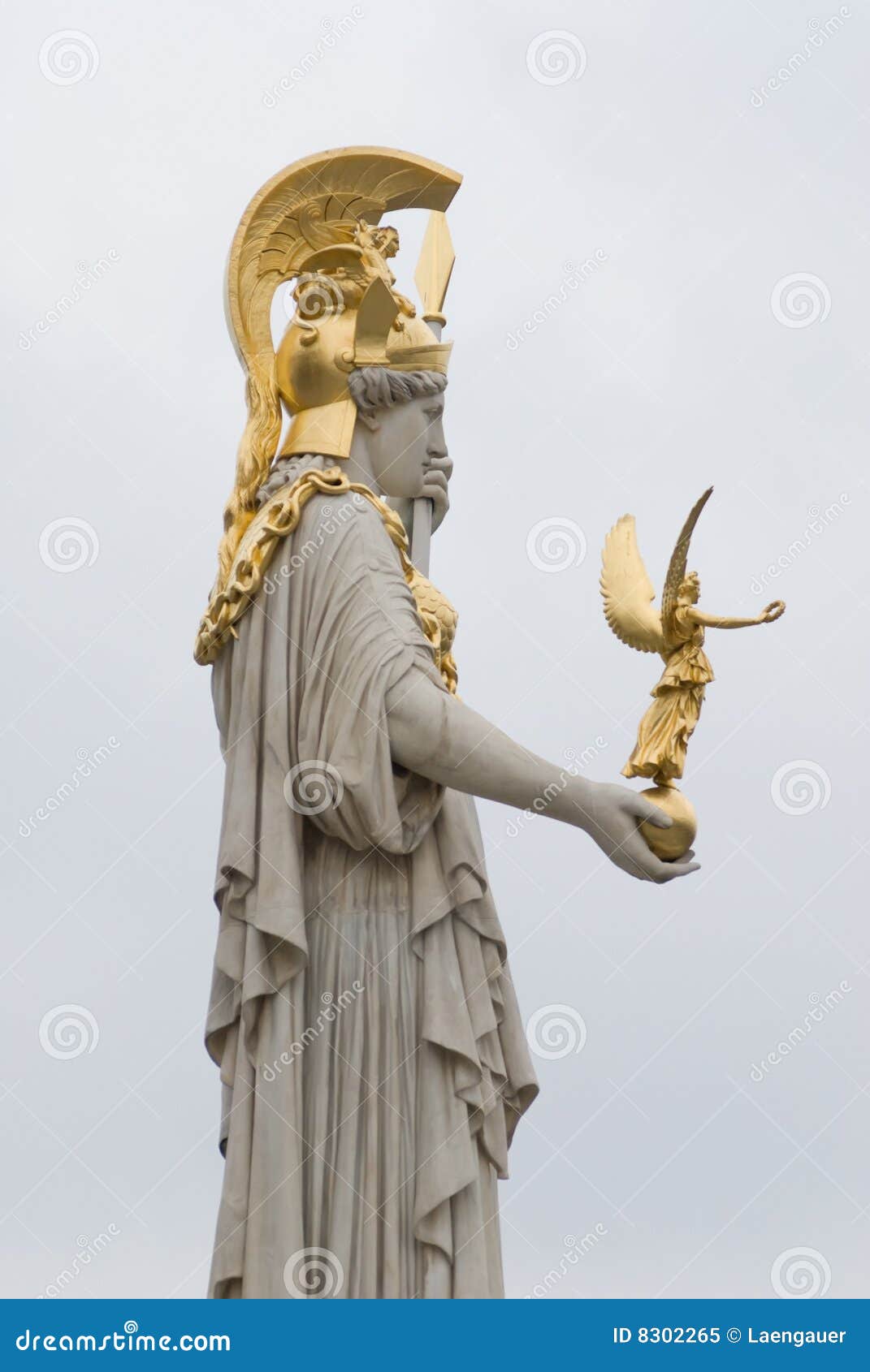 Pallas Athena Statue Royalty-Free Stock Photography | CartoonDealer.com ...
