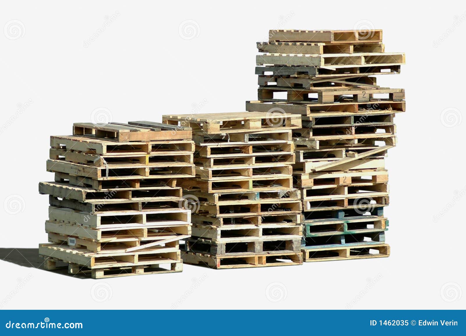 Pallet Piles stock image. Image of shipping, spot, inventories - 1462035