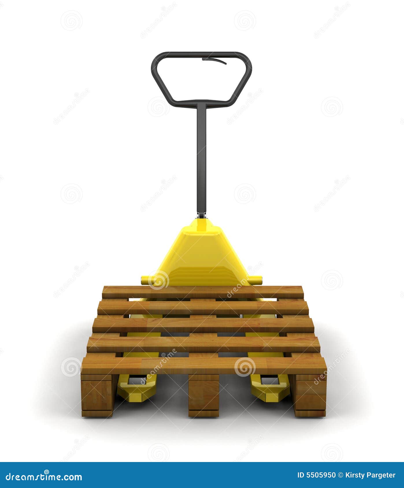 Pallet Truck And Forklift Loading Truck Cartoon Vector | CartoonDealer ...