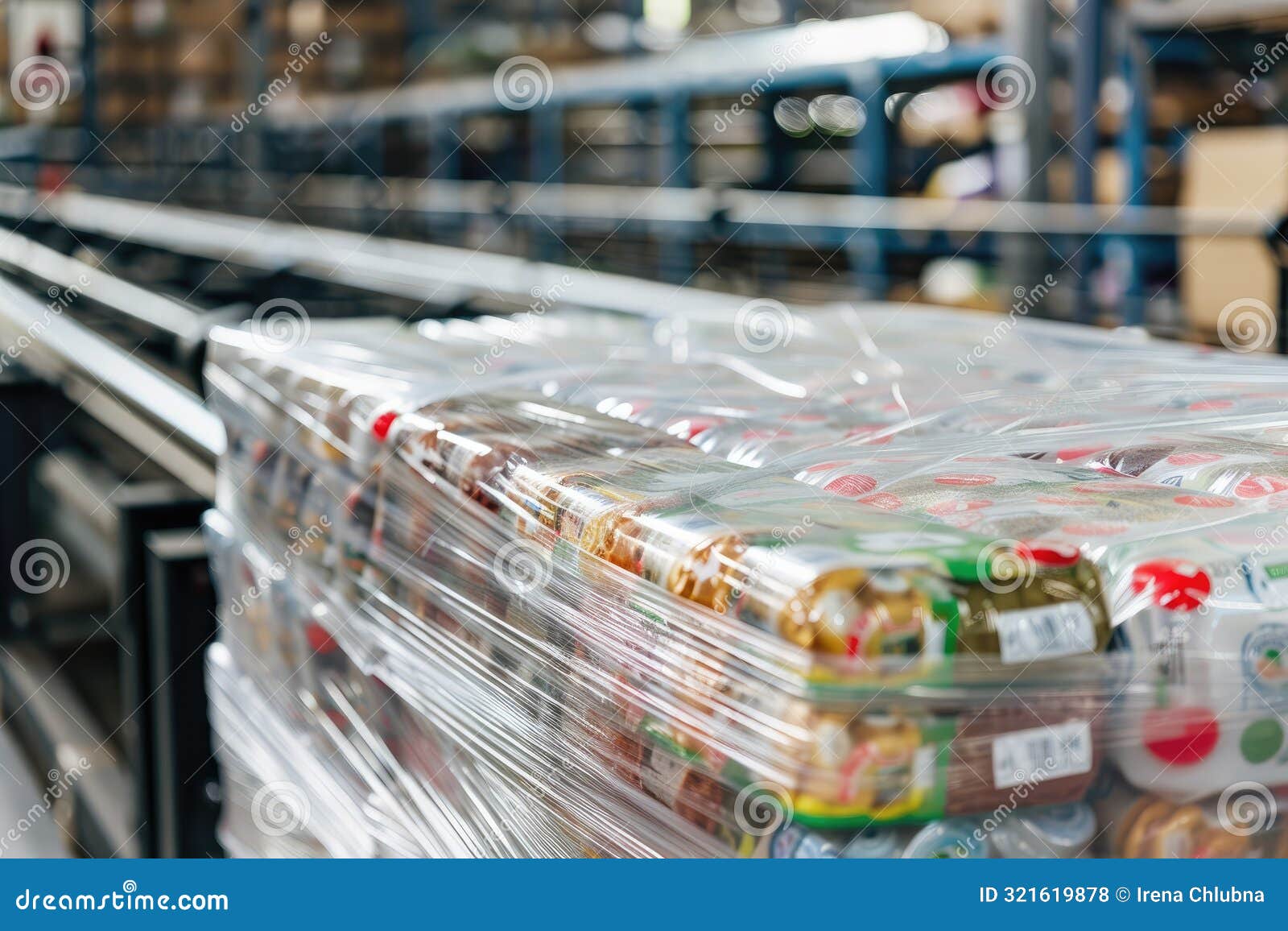 Wrapped Food Tray Mockup. Empty Realistic Pack Cartoon Vector ...