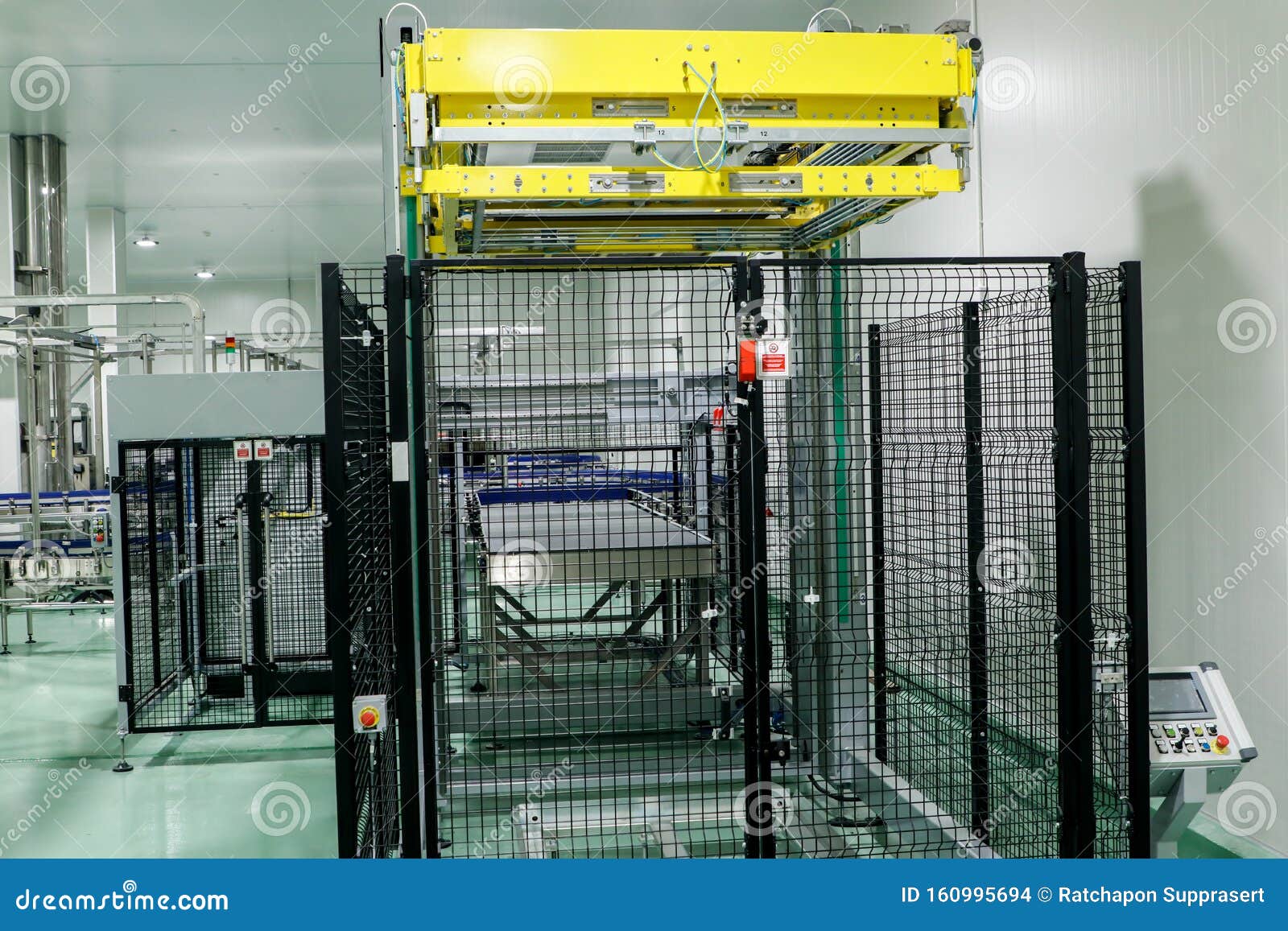 Pallets for Transporting Finished Packaged Goods Stock Photo - Image of ...