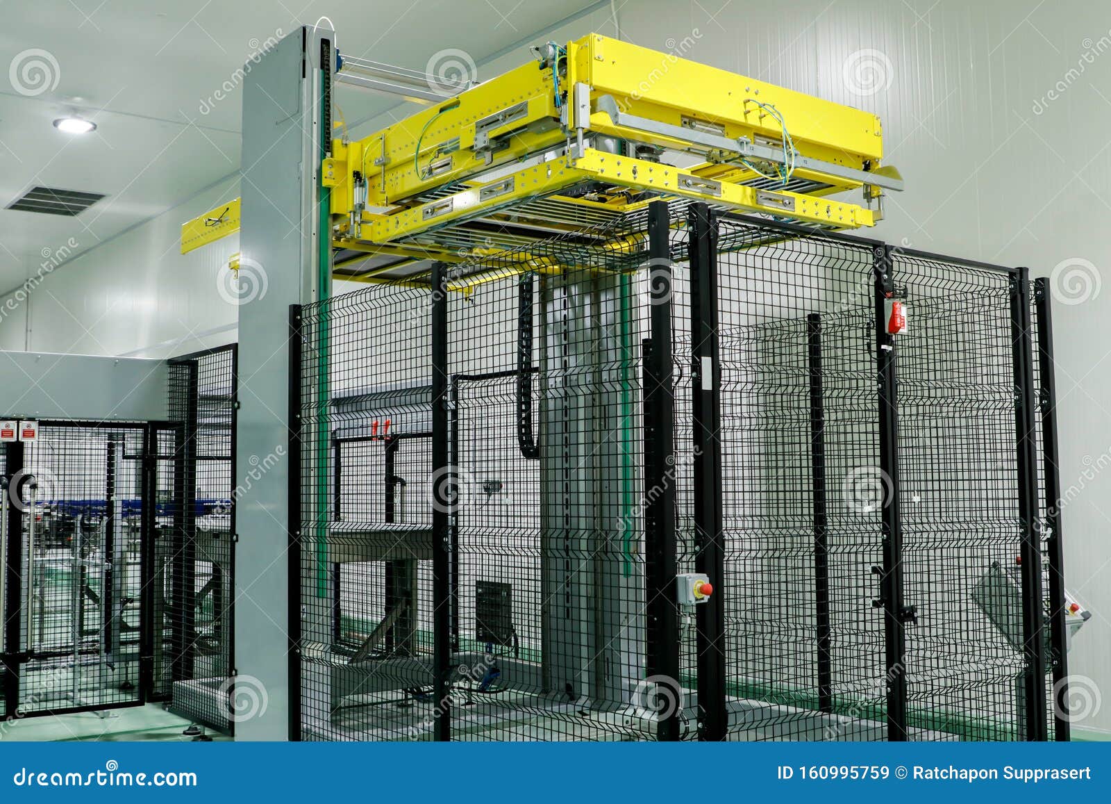 Pallets for Transporting Finished Packaged Goods Stock Image - Image of ...