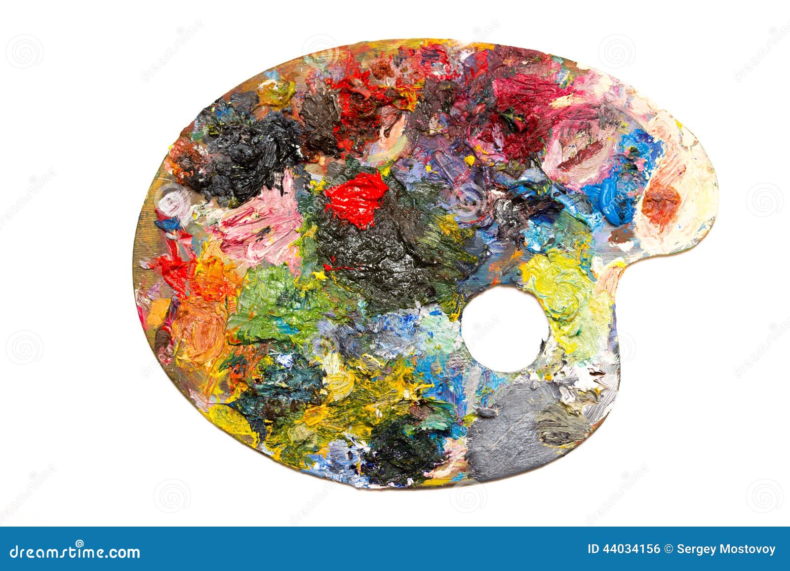 Pallette stock photo. Image of isolated, inspiration - 44034156