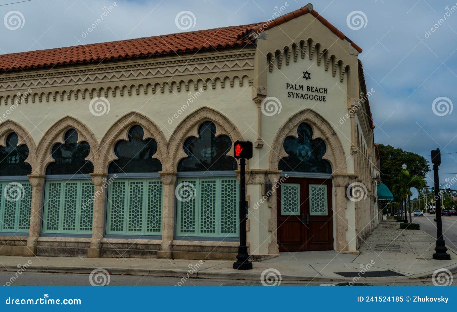 Palm Beach Synagogue in Florida Editorial Image - Image of monument ...
