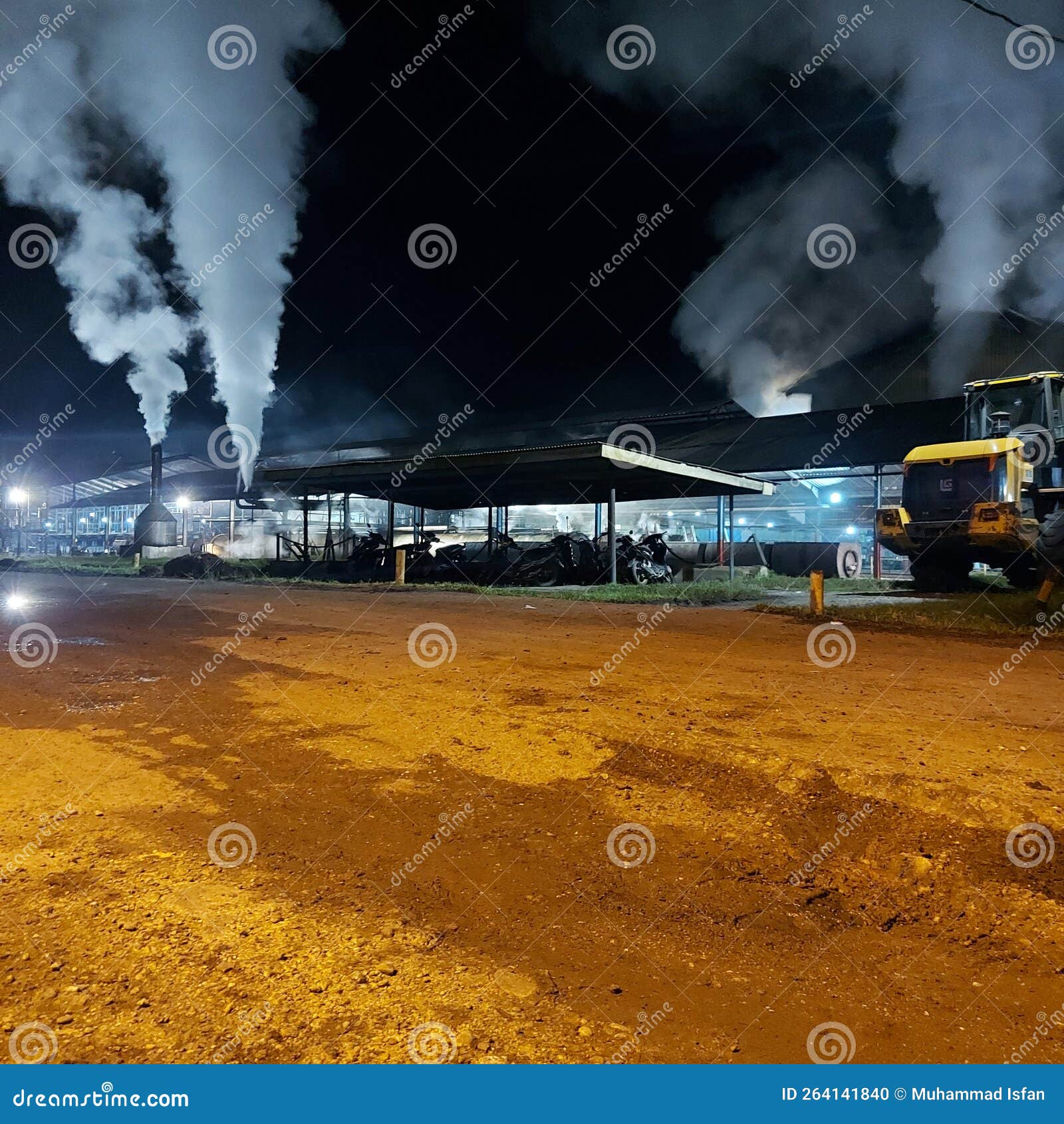 Palm oil factory stock photo. Image of never, parking - 264141840