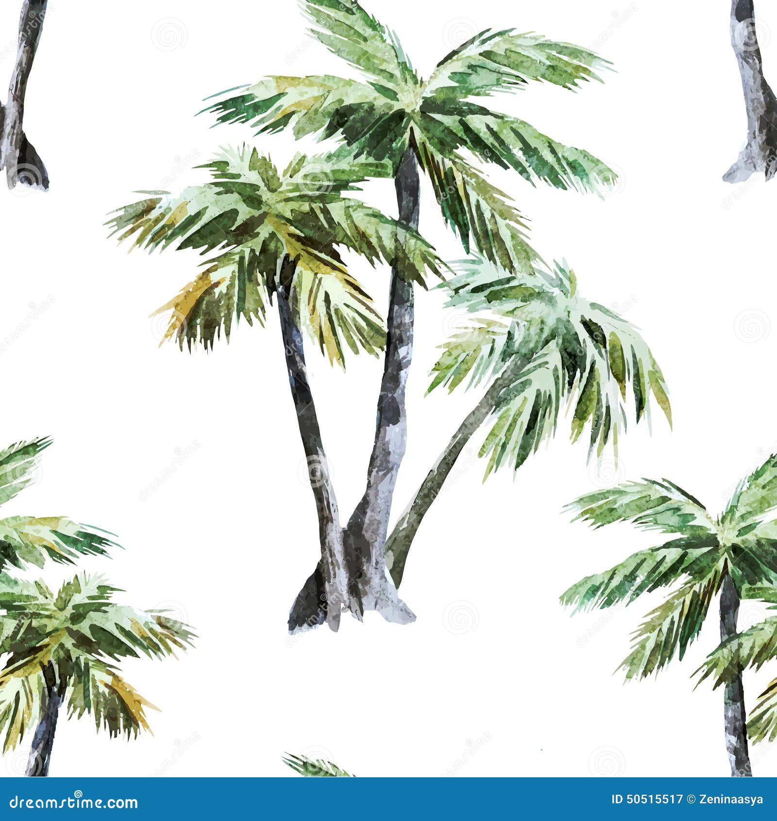 Palm pattern stock vector. Illustration of beauty, popular - 50515517