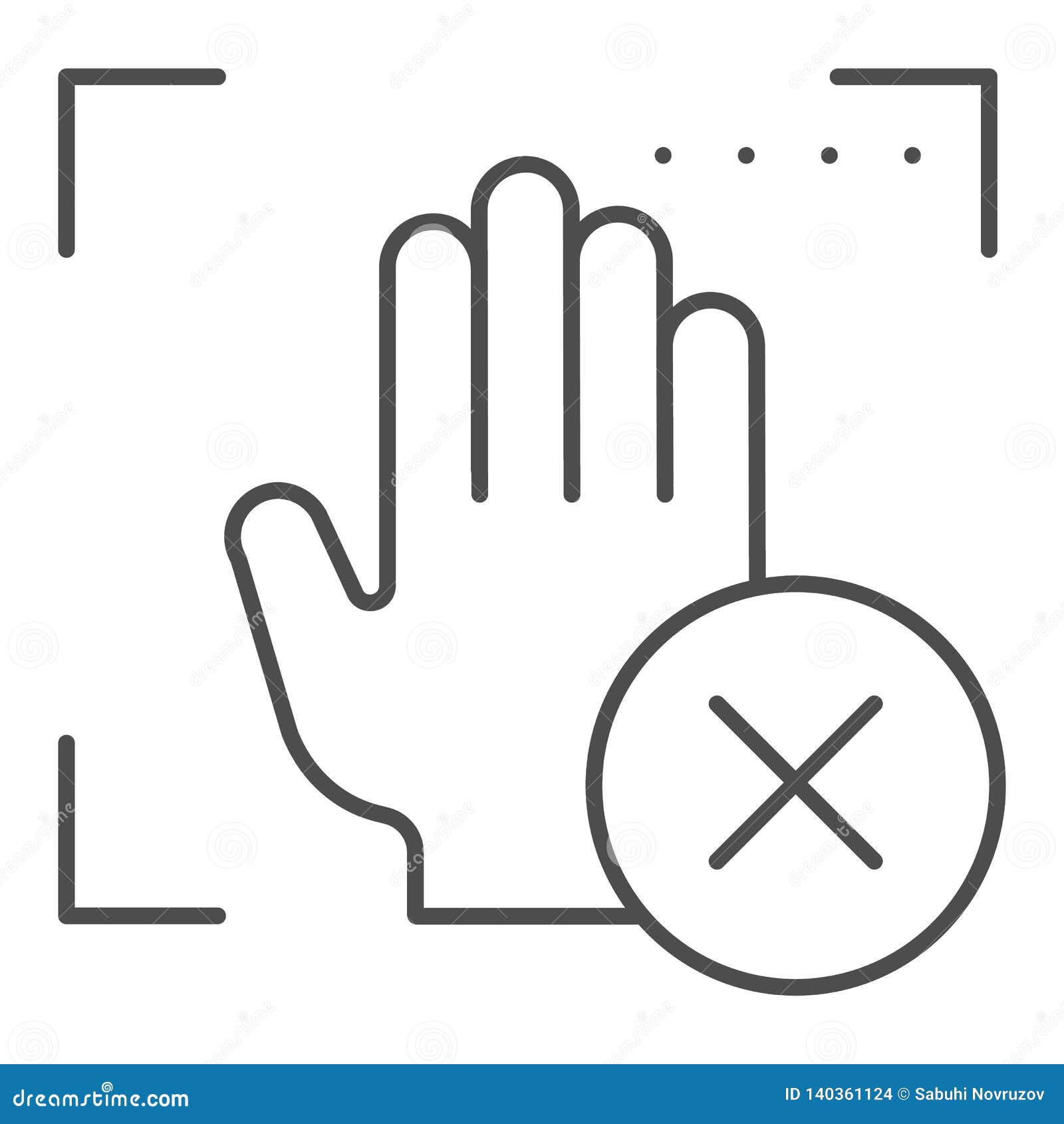 Palm Recognition Linear Icon. Identity Biometric Scanning. Verification ... Palm Recognition Linear Icon. Identity Biometric Scanning. Verification ...