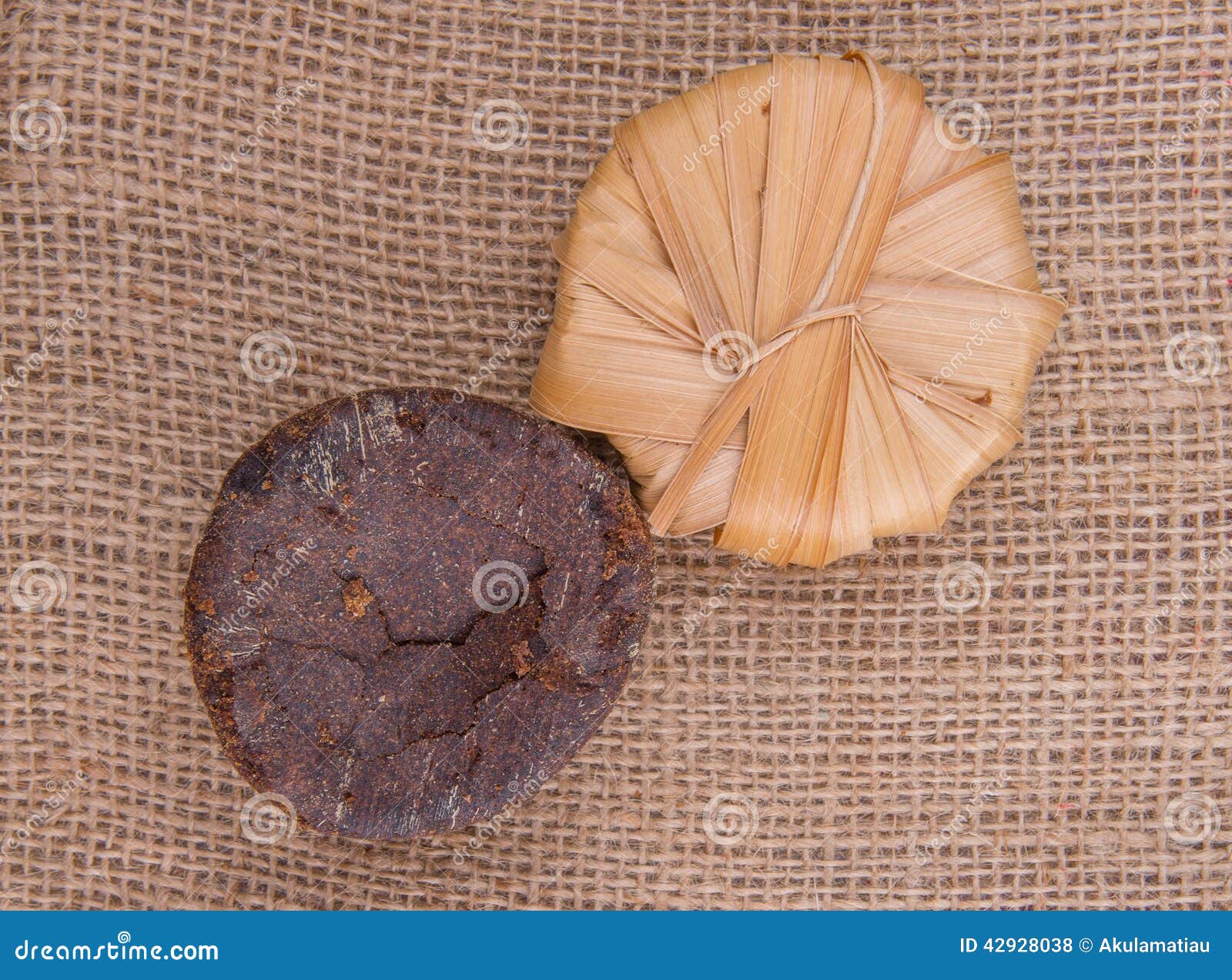 Palm Sap Sugar on Gunny Sack IV Stock Photo - Image of nutrition ...