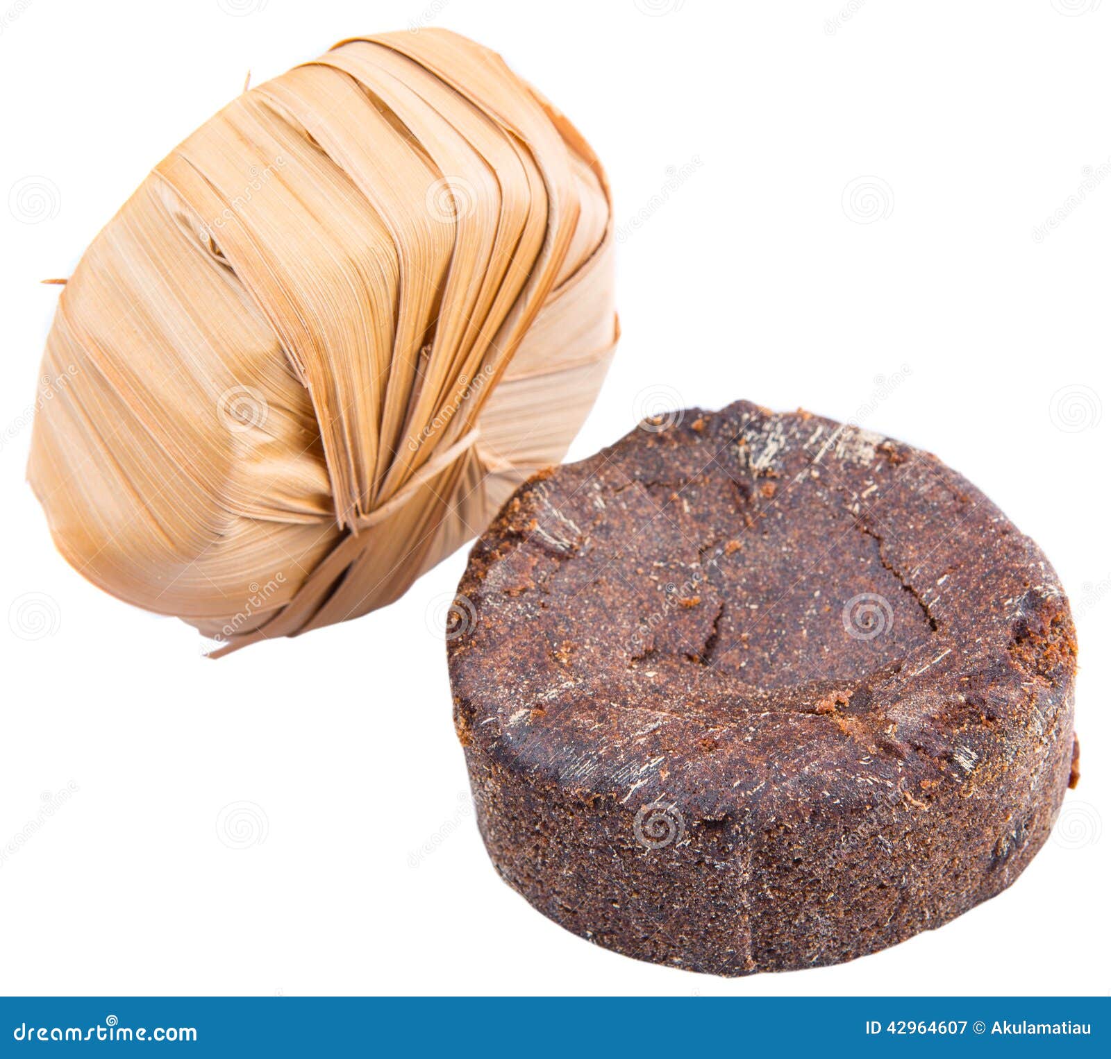 Palm Sap Sugar with Leave Wrapper XI Stock Image - Image of palm ...