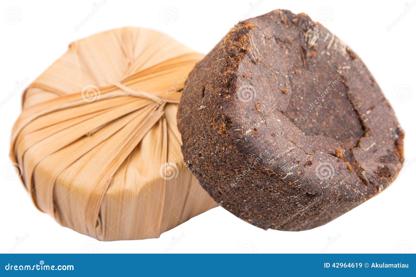 Palm Sap Sugar with Leave Wrapper XIII Stock Image - Image of gunny ...
