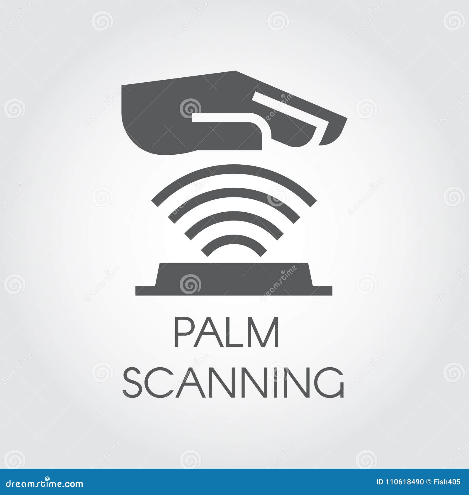 Verification Palmprint Icon Outline Vector. Palm Recognition ... Verification Palmprint Icon Outline Vector. Palm Recognition ...