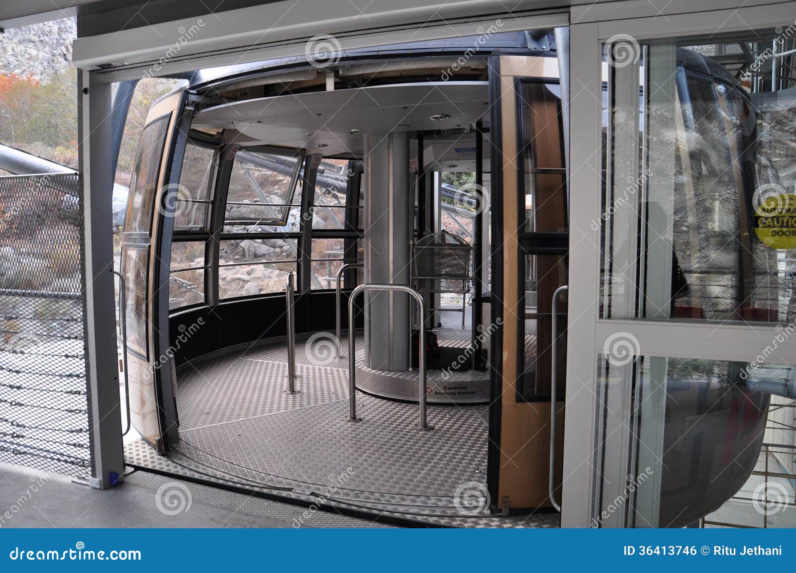 Palm Springs Aerial Tramway in California Stock Photo - Image of relax ...