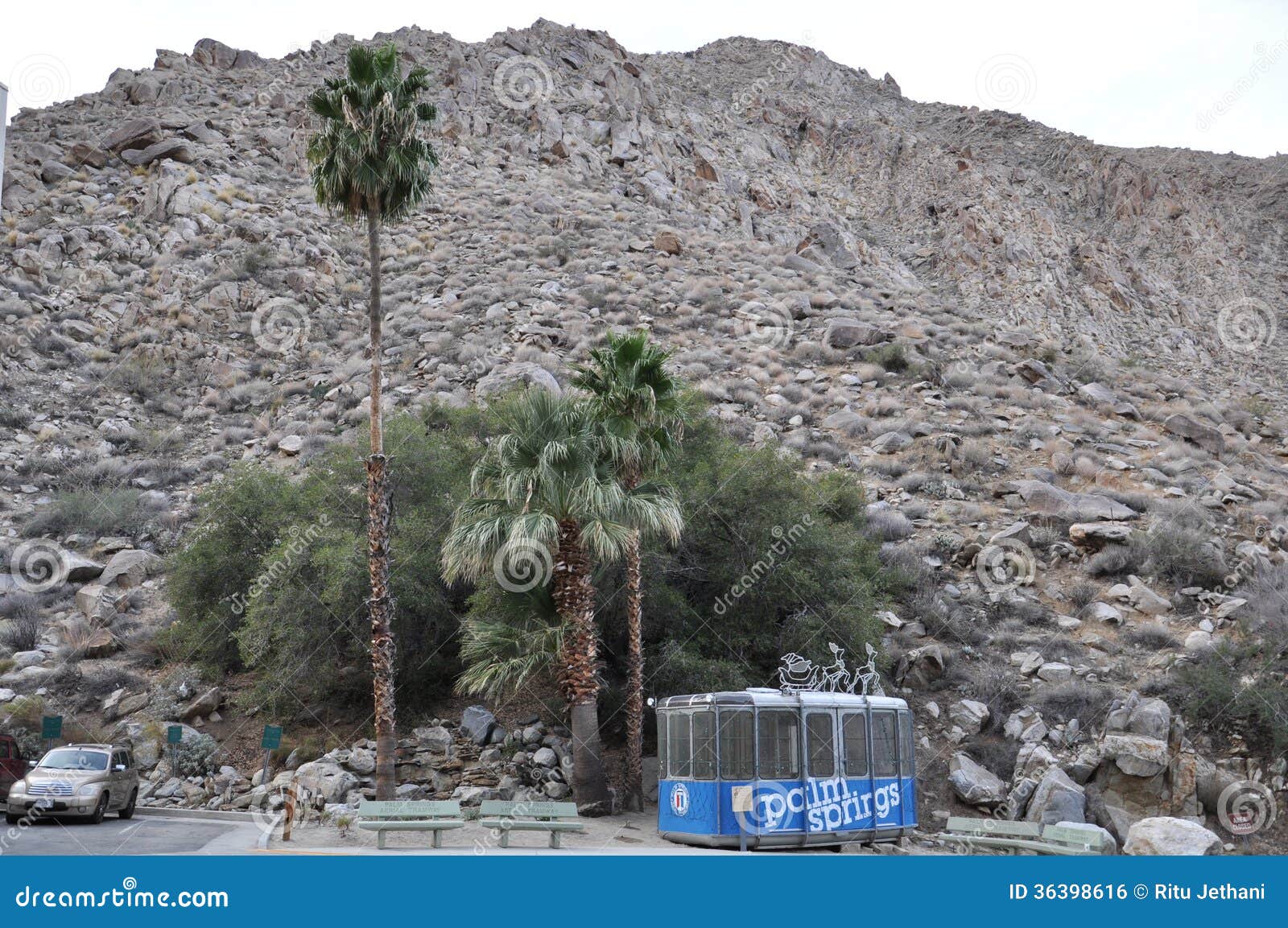 Palm Springs Aerial Tramway Model Editorial Photo - Image of descend ...