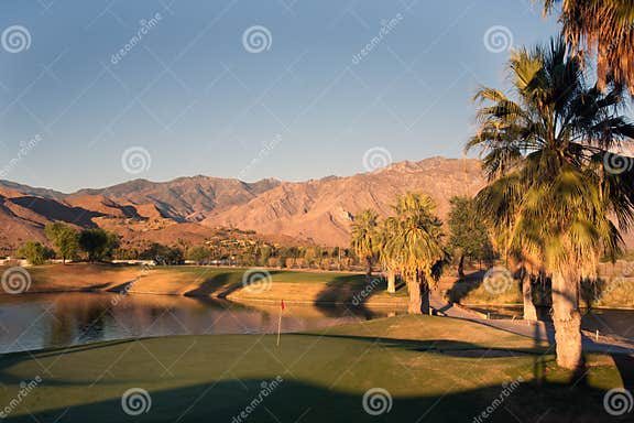 Palm Springs Golf Course stock image. Image of cathedral - 63286725