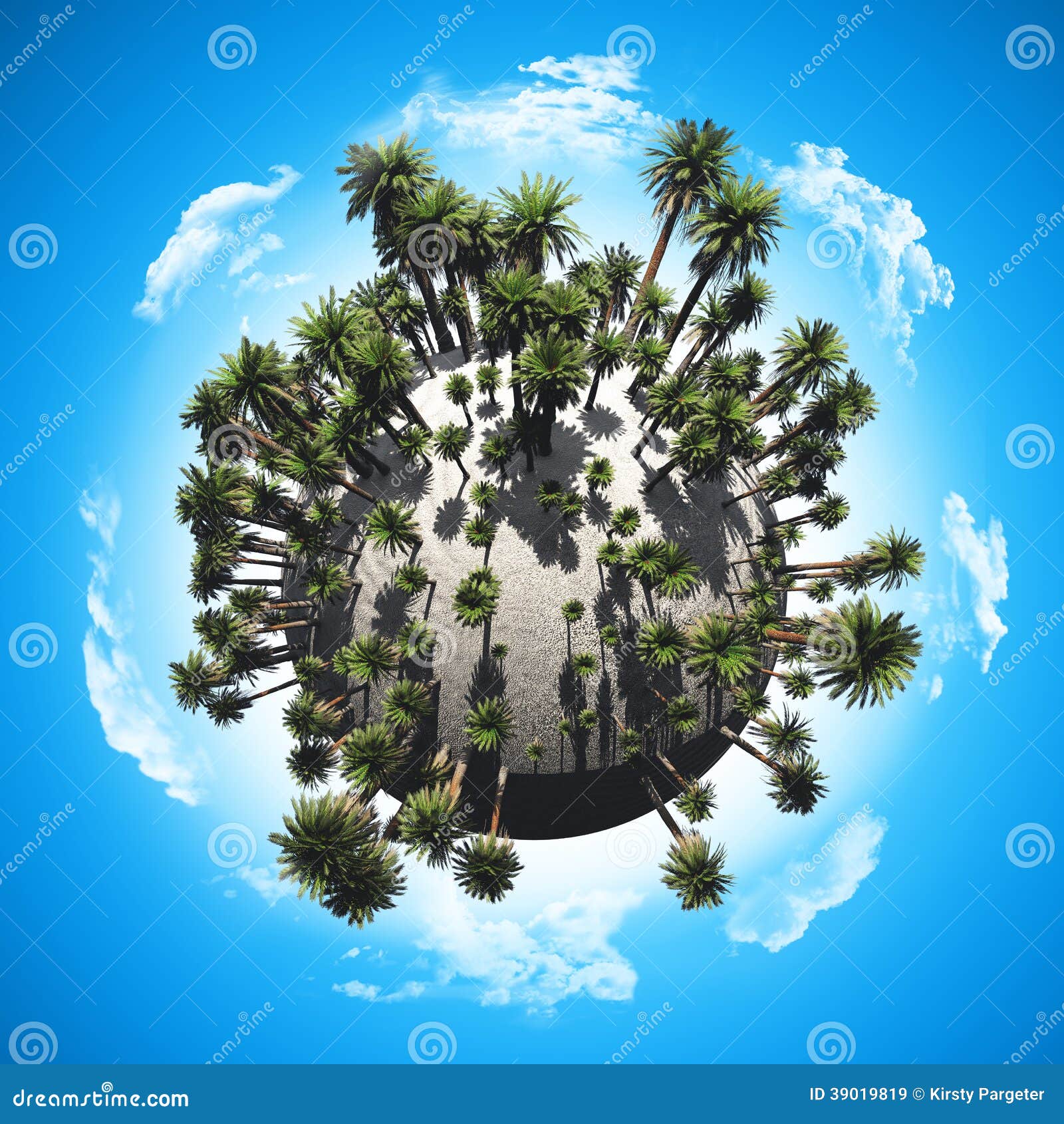 Palm tree globe stock illustration. Illustration of globe - 39019819