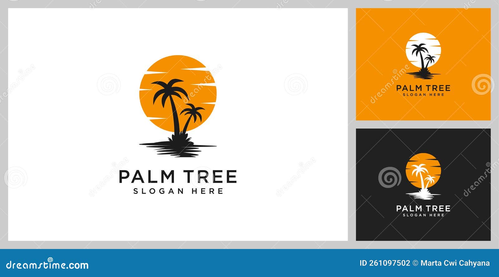 Palm Tree Logo Vector Design Stock Vector - Illustration of beautiful ... Palm Tree Logo Vector Design Stock Vector - Illustration of beautiful ...