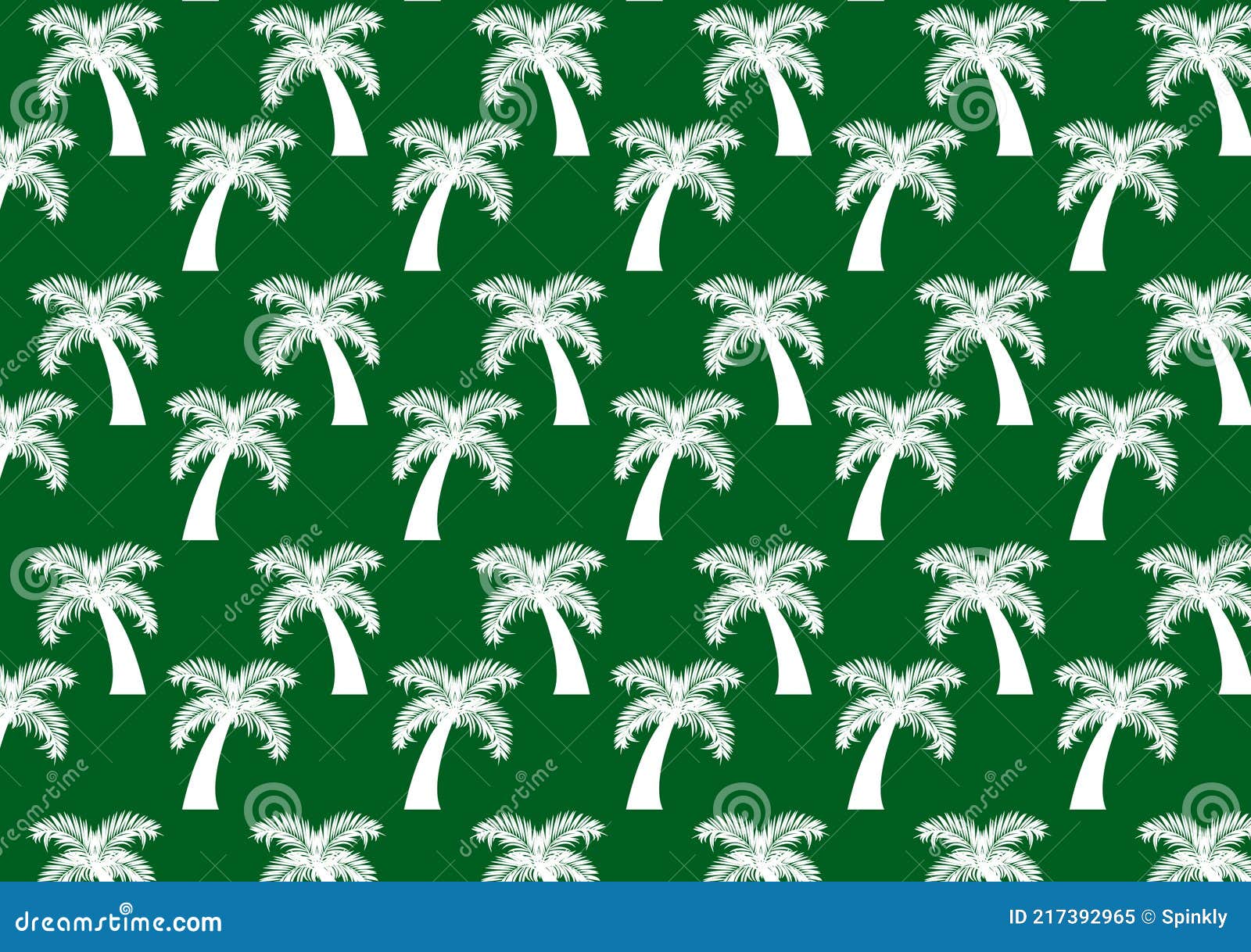 Palm Tree Seamless Pattern Wallpaper Design Stock Illustration ...