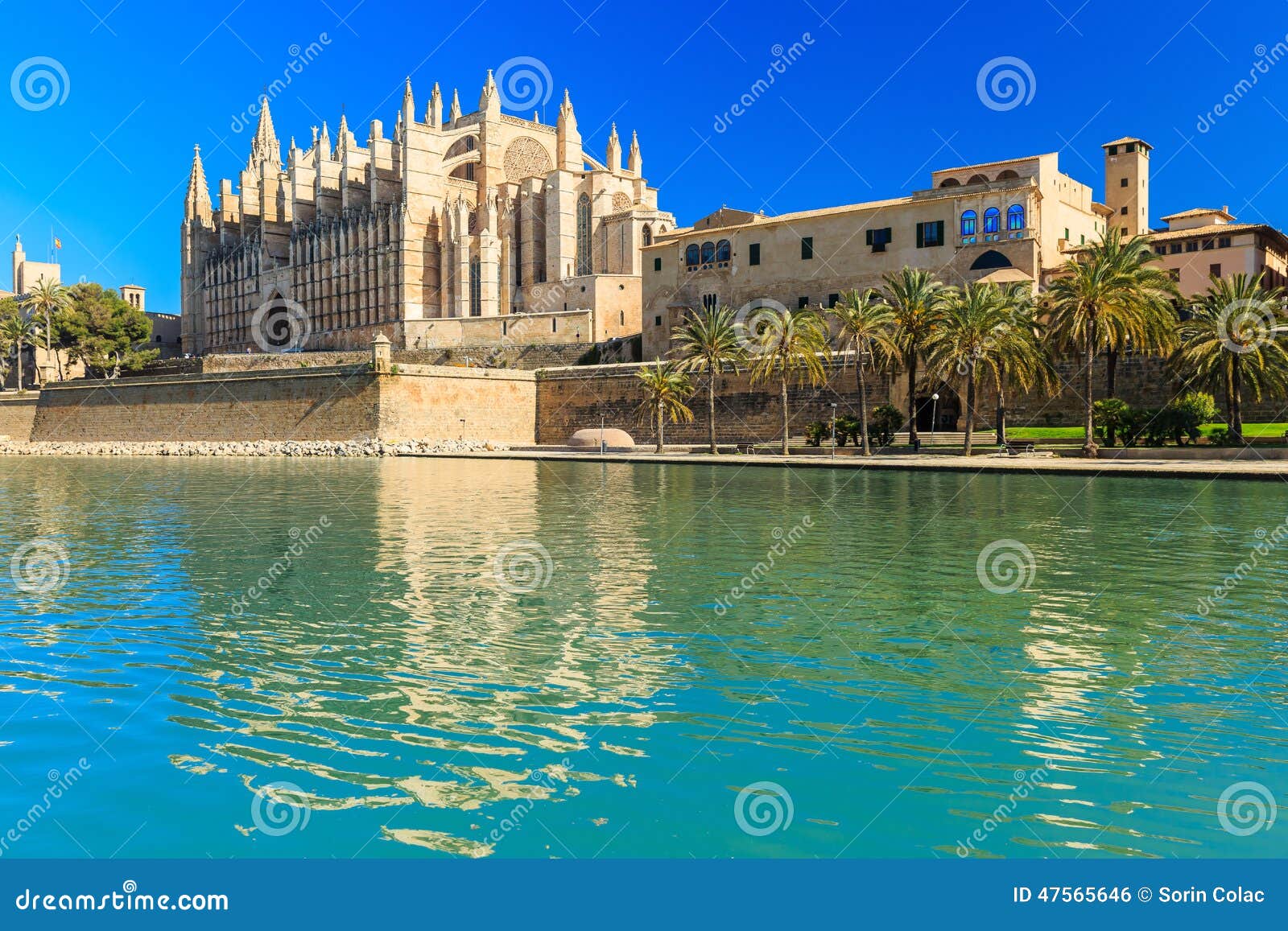Palma de Mallorca, Espanha foto de stock. Imagem de majestoso - 47565646