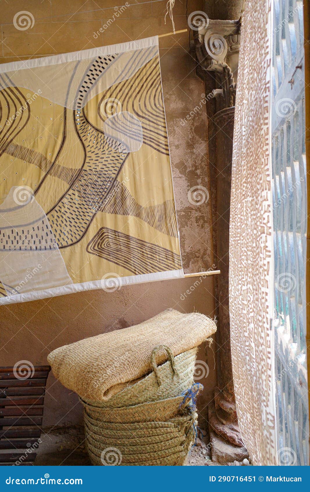 Palma De Mallorca, Spain - 9 May, 2023: Arts and Textiles on Display at ...