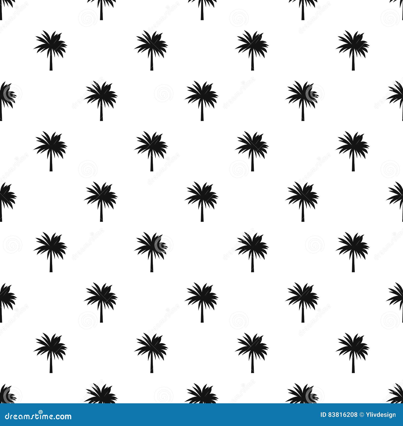Palma Pattern, Simple Style Stock Vector - Illustration of modern ...