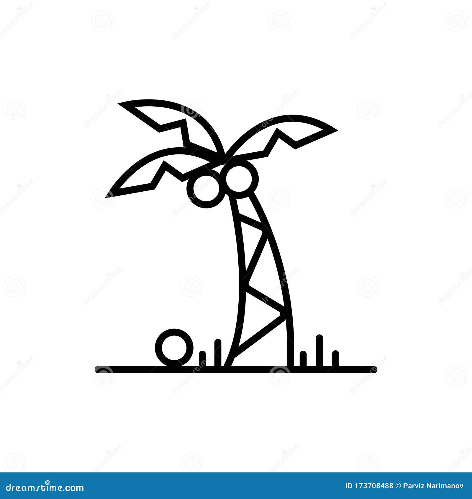 La Palma Vector Map. | CartoonDealer.com #87901625